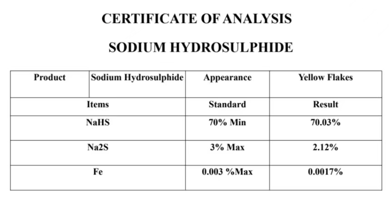 Choosing the Right Sodium Hydrosulfide (NaHS) for Your Needs
